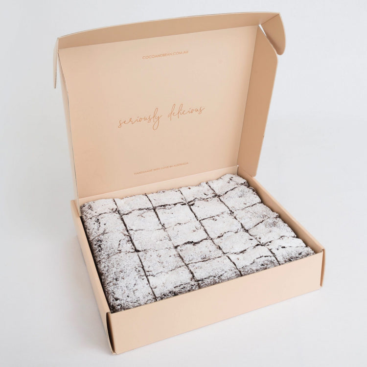 Chocolate Brownies 25 Pack Gift Box – Coco & Bean